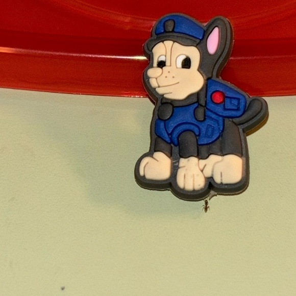 Source Unknown | Accessories | Paw Patrol Chase Croc Shoe Jibetz 3 For ...